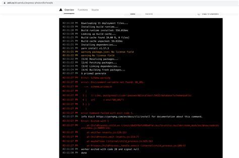 Do Not Require Environment Variables For `generate` · Issue 800 · Prismaprisma · Github