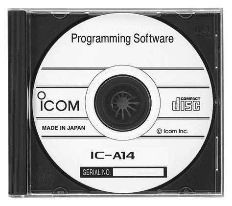 ICOM Fits Icom For A Series Programming Software VU CSA