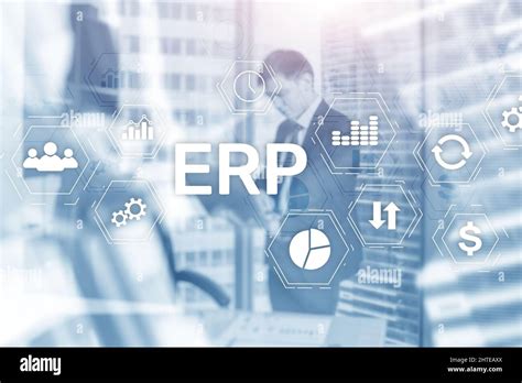 Enterprise Resource Planning ERP Concept Business People Stock Photo Alamy