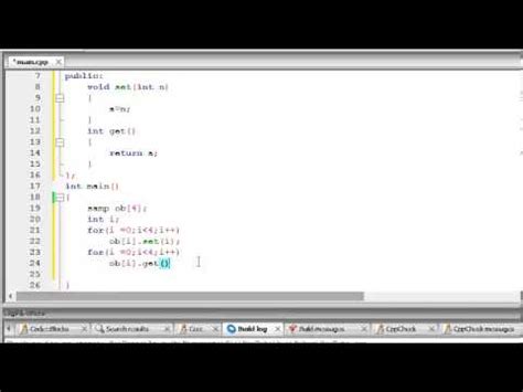 C Tutorial Arrays Of Objects YouTube