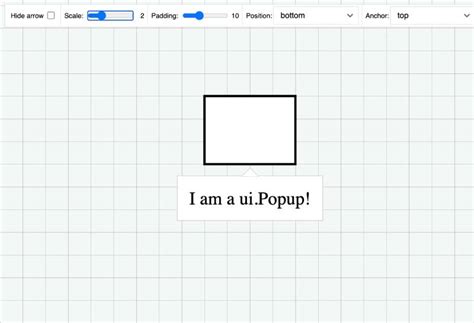 Ui Popup Demo Applications And Examples