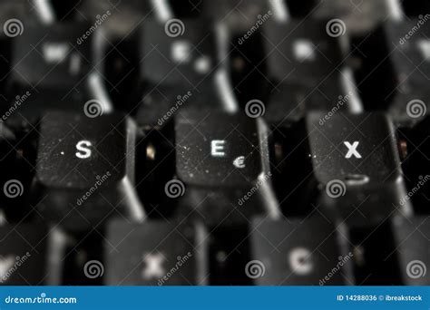 Dirty Keyboard With Sex Keys Shallow Dof Stock Photo Image Of Symbol Computer 14288036