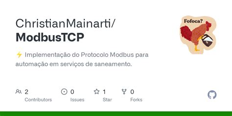 Github Christianmainarti Modbustcp Implementa O Do Protocolo Modbus Para Automa O Em