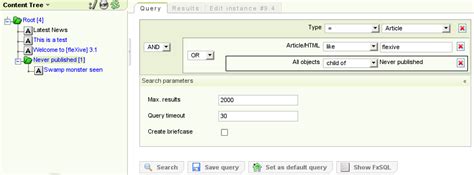 The Visual Query Editor
