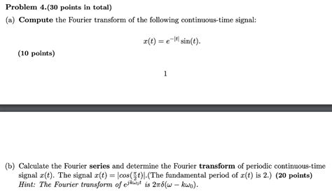 Solved Problem Points In Total A Compute The Chegg