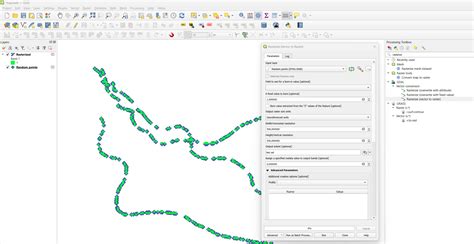 qgis converting vector points to raster geographic information