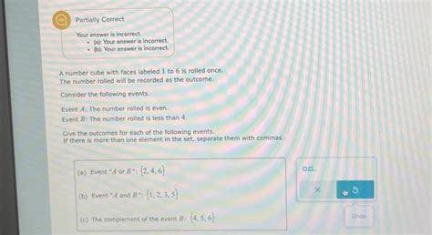 Solved Partially Correct Your Answer Is Incorrect A
