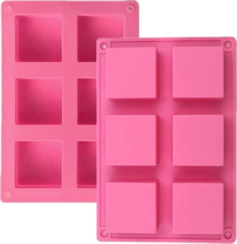 Square Silicone Soap Making Mold 100gm 6 Cavities At ₹ 66 In Rajkot