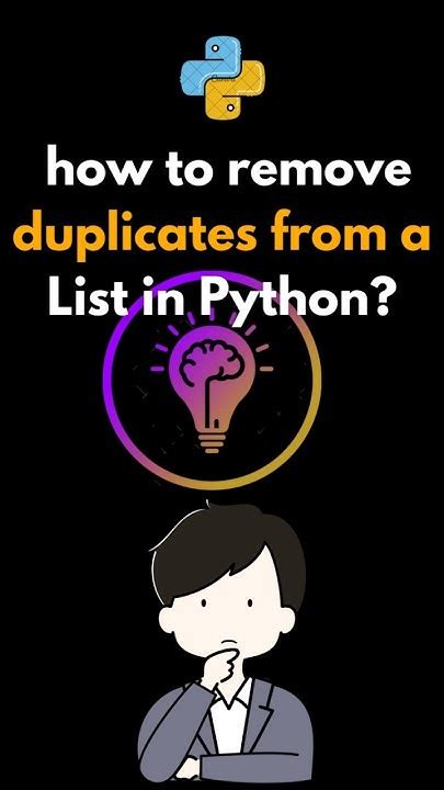 How To Remove Duplicates In Python Education Pythonprogramming
