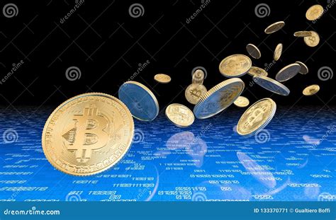 Concept Of Cryptocurrency Stock Illustration Illustration Of Internet