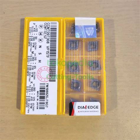 Jual Insert Ccmt 09t308 Vp15tf Mitsubishi Original Insert Bubut Ccmt 09 Jakarta Barat