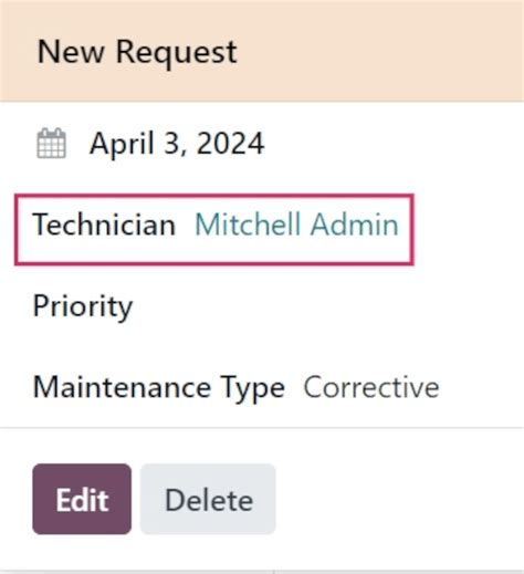 Maintenance Setup Odoo Documentation