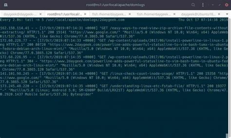 6 ways to view or monitor linux log files in real time 2daygeek