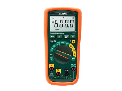Extech Ex355 True Rms Multimeter Ncv Tequipment