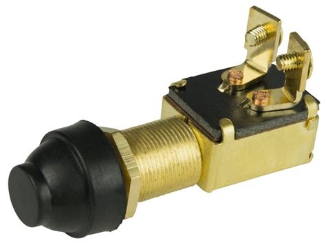 BEP MARINE BEP 1001506 SPST PVC Coated Push Button Switch 2 Position Off On Marine