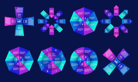 Premium Vector Data Visualization Business Diagram With Steps