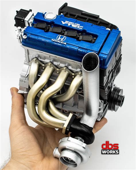 1 4 B Series B16 B18 Custom Scale Engine Assembled Dbsworks