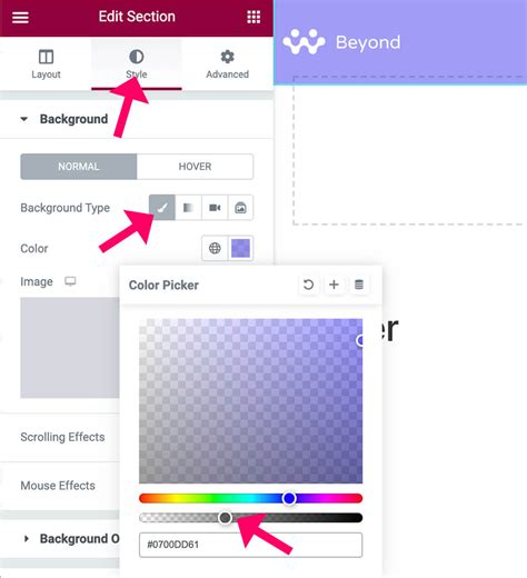 How To Make A Transparent Header With Elementor PluginsForWP