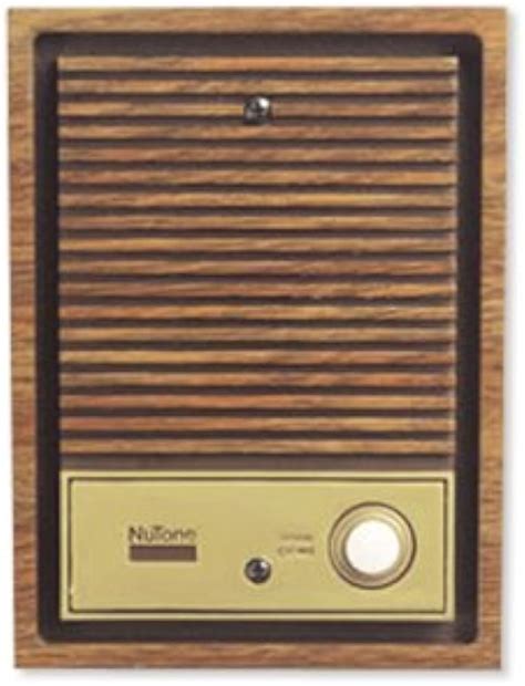 Replace A Vintage Nutone Intercom Speaker With A New Black 48 Off