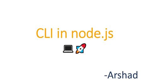 node cli quiz demo youtube