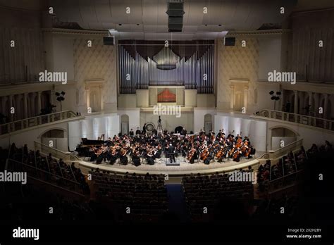 Moscow February 26 Audience Looks At Symphony Orchestra Of Moscow
