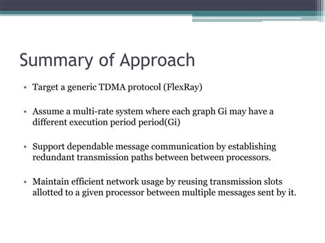 Ppt Dependable Communication Synthesis For Distributed Embedded Systems Powerpoint