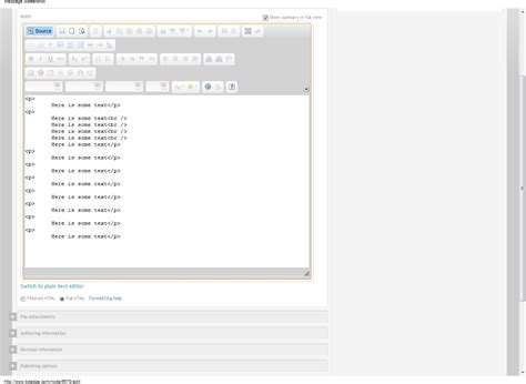 CKEditor Tag Not Working Drupal Org