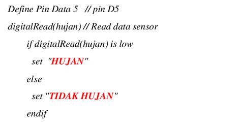 Pseudocode Yl 83 Sensor Reading Program C Setting Of Communication