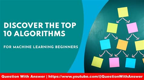 top 10 Best Algorithms for Machine Learning for beginners #machinelearning #algorithm - YouTube