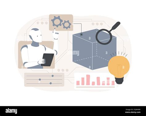 Ai Optimized Prototype Testing Abstract Concept Vector Illustration