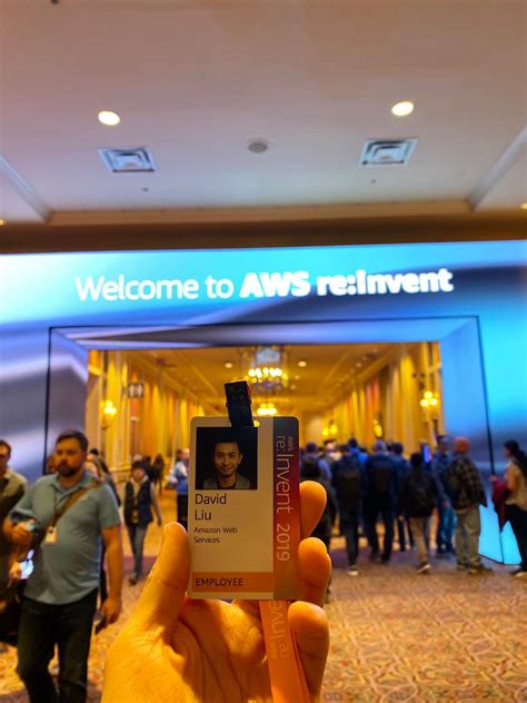 David Liu On Linkedin Aws Amazon Amazonwebservices Reinvent2019 Reinvent Awsreinvent