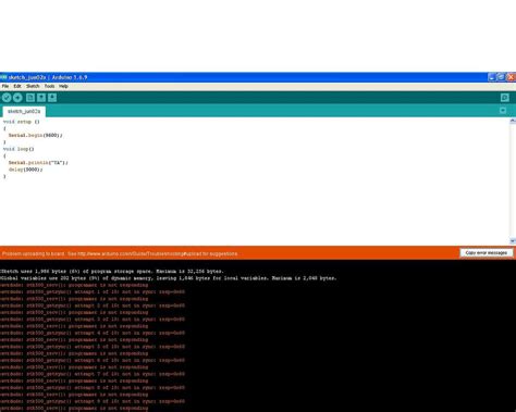Can T Upload Sketch To My Arduino Uno IDE X Arduino Forum