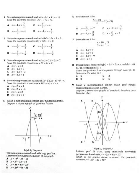 Spm Math Form 4 Revision 1 Pdf