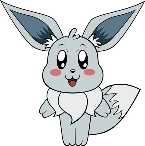 Goofy Chibi Shiny Eevee By Memimouse On Deviantart