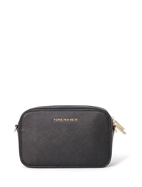 Eva Camera Crossbody Bag In Black Womens Handbags