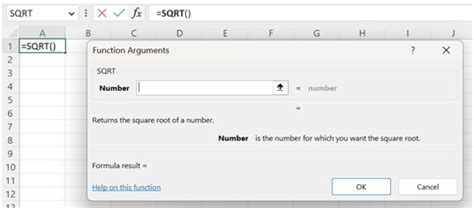Square Root In Excel How To Find Formula Examples Template