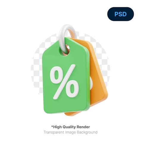 Premium PSD Discount D Icon Premium Psd