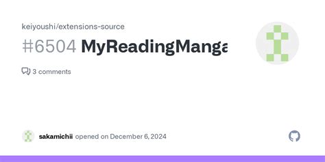 Myreadingmanga · Issue 6504 · Keiyoushiextensions Source · Github