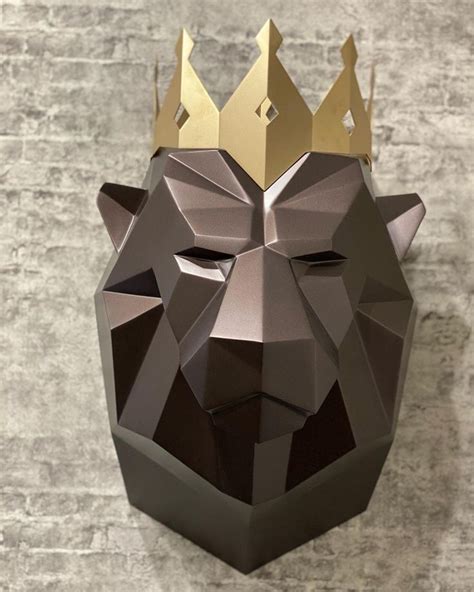 Полигональные фигуры из металла. Polygonal.metal. Пост со стены. | Arte ...