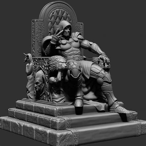 Dr Doom 3d Printing Model Stl