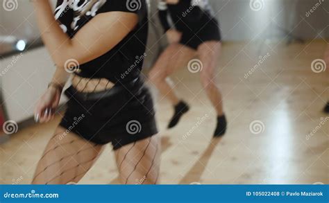 Attractive Woman Dancing Sensual Modern Dance In Studio Stock Footage Video Of Model Energy