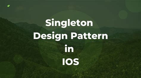 Sayed Mansour On Linkedin Singleton Designpattern
