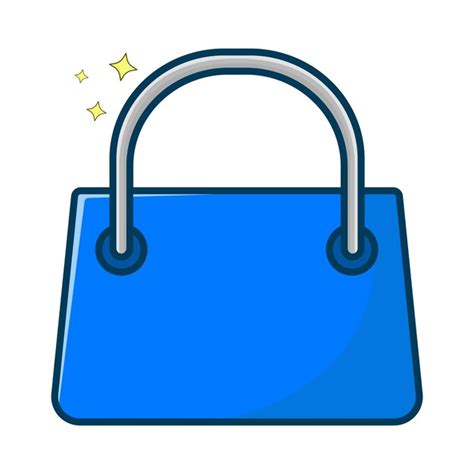 쇼핑 가방의 일러스트 프리미엄 벡터