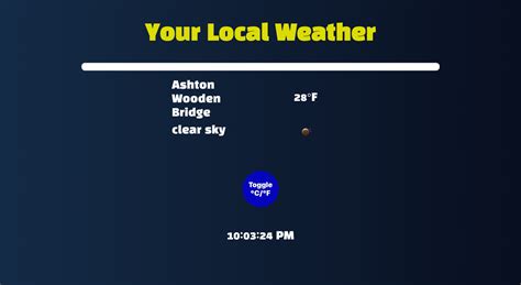GitHub Angelr Weather Js Javascript Weather App Converted From JQuery To Full Javascript