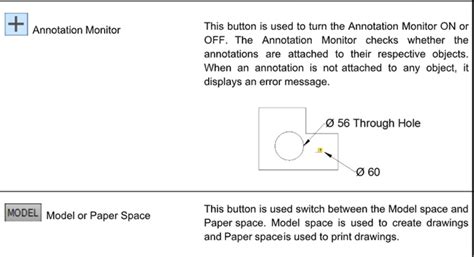 AutoCAD Status Bar Learn