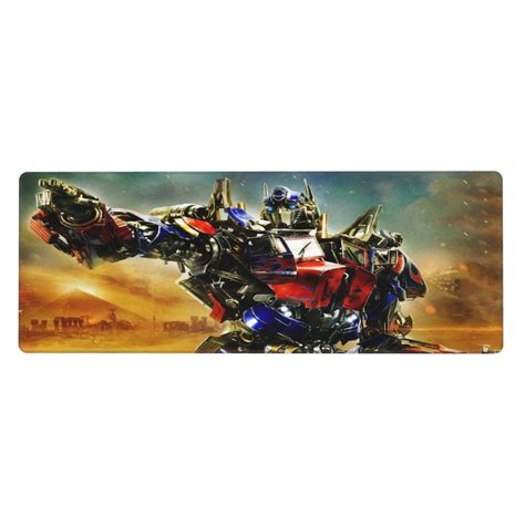 Transformers Mouse Pad With Stitched Edge Desk Mat Keyboard Pad For