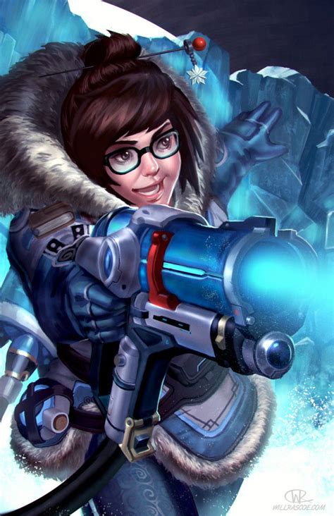 Mei Overwatch Will Rascoe Overwatch Fan Art Overwatch Mei Overwatch