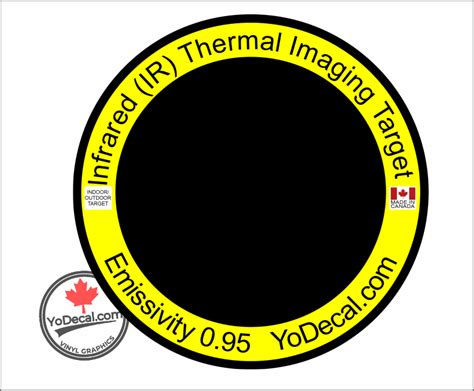 Infrared Ir Thermal Imaging 095 Emissivity Targets