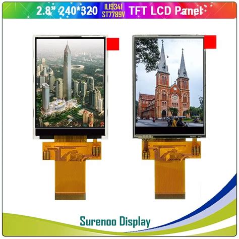 2 8 Inch 240 320 40p 0 5 8 16 Mcu And 3 4 Serial Spi Tft Lcd Module