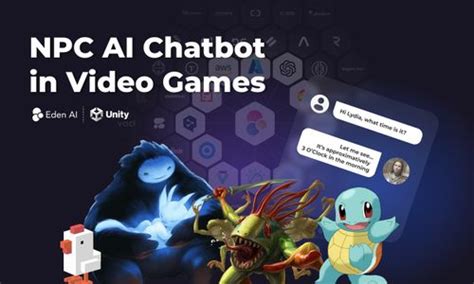 Build A Smart Npc Ai Chatbot With Unity Eden Ai